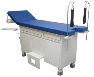 GYNAE EXAMINATION COUCH (with Drawers & Cabinet) – United Surgical